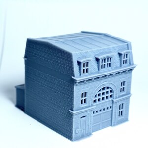 N Scale Carriage House - 1:160 for Diorama Modeling Kit - Building#32 ...