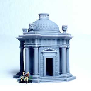 N Scale European Classic Style Pavilion With Interior Structure - 1:160 ...