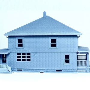 Adorable Modern House - N Scale 1:160 for Diorama Modeling Kit ...
