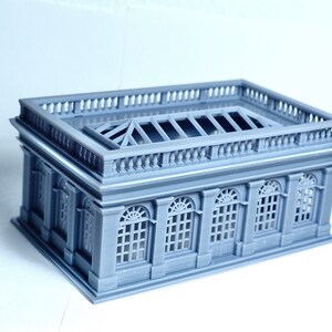 HO Scale Pavilion Building - 1:87 for Diorama Modeling Kit - Building ...