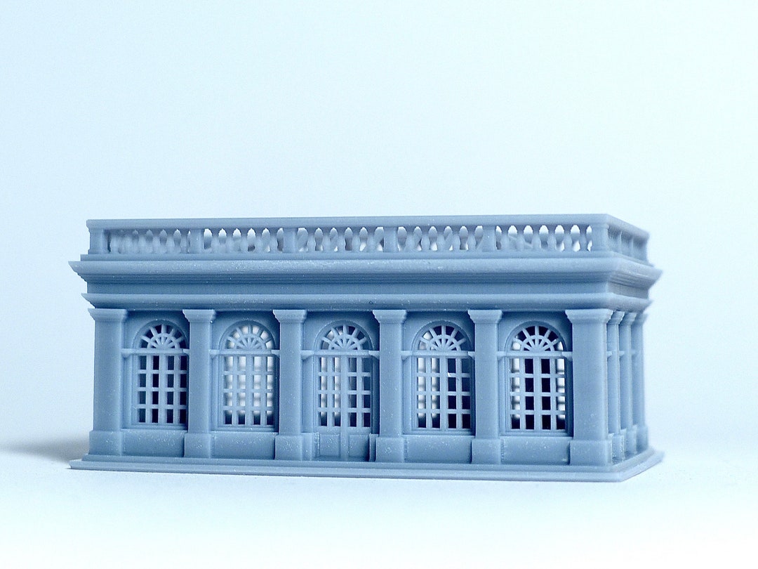 Z Scale Pavilion Building - 1:220 for Diorama Modeling Kit - Building ...