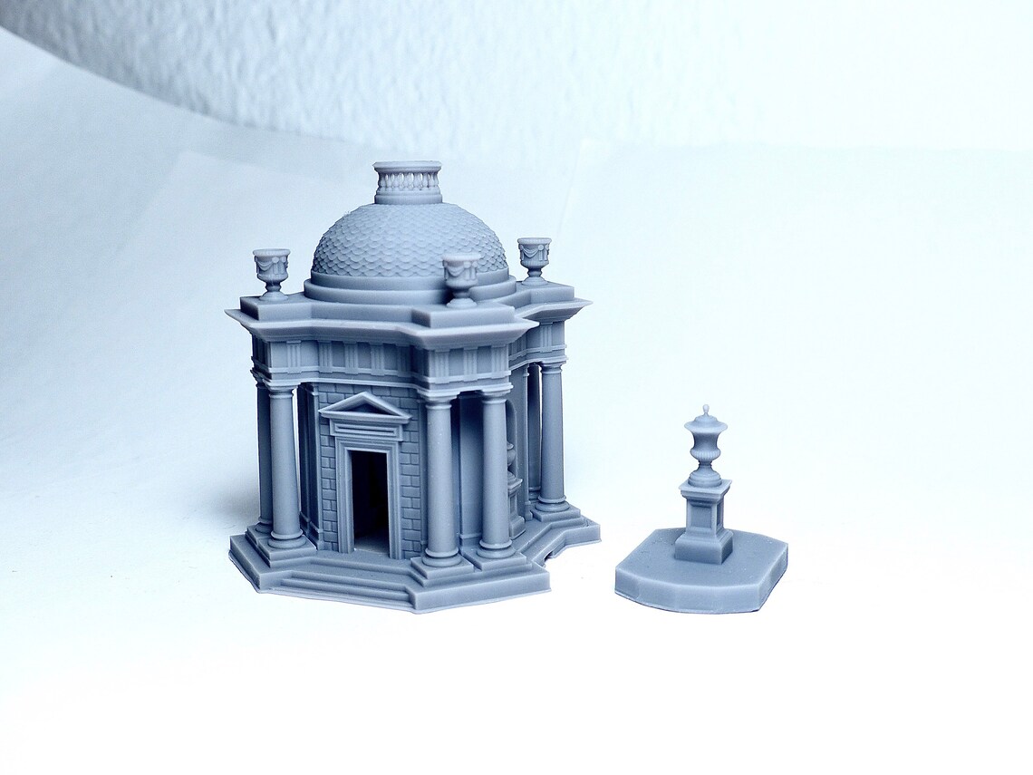 N Scale European Classic Style Pavilion With Interior | Etsy