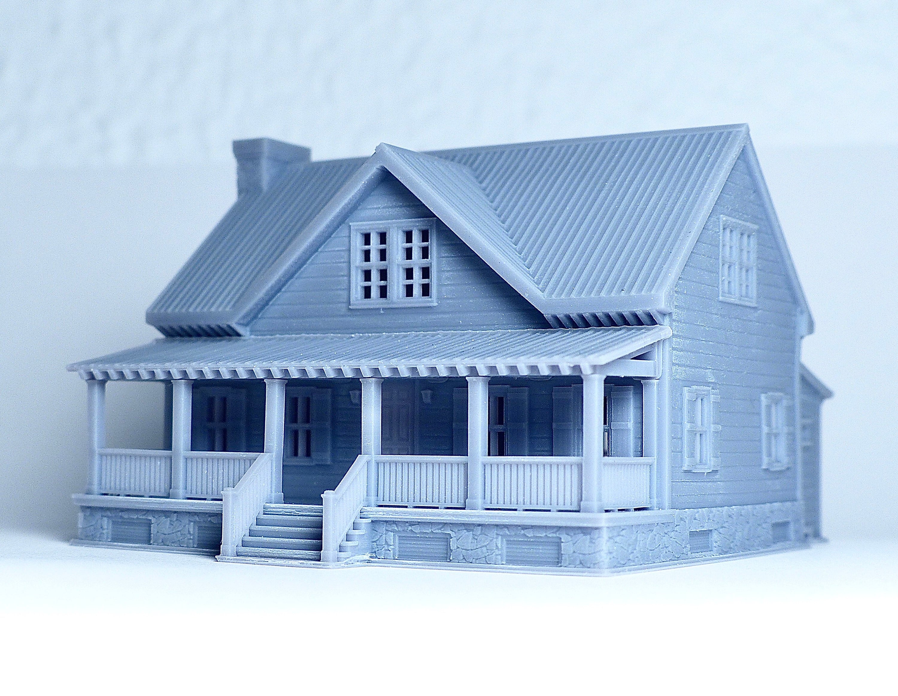N Scale Cottage House - 1:160 for Diorama Modeling Kit - Building#29d ...