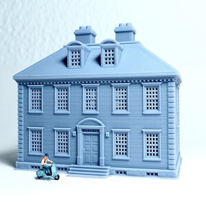 N Scale Colonial Style House - 1:160 for Diorama Modeling Kit ...