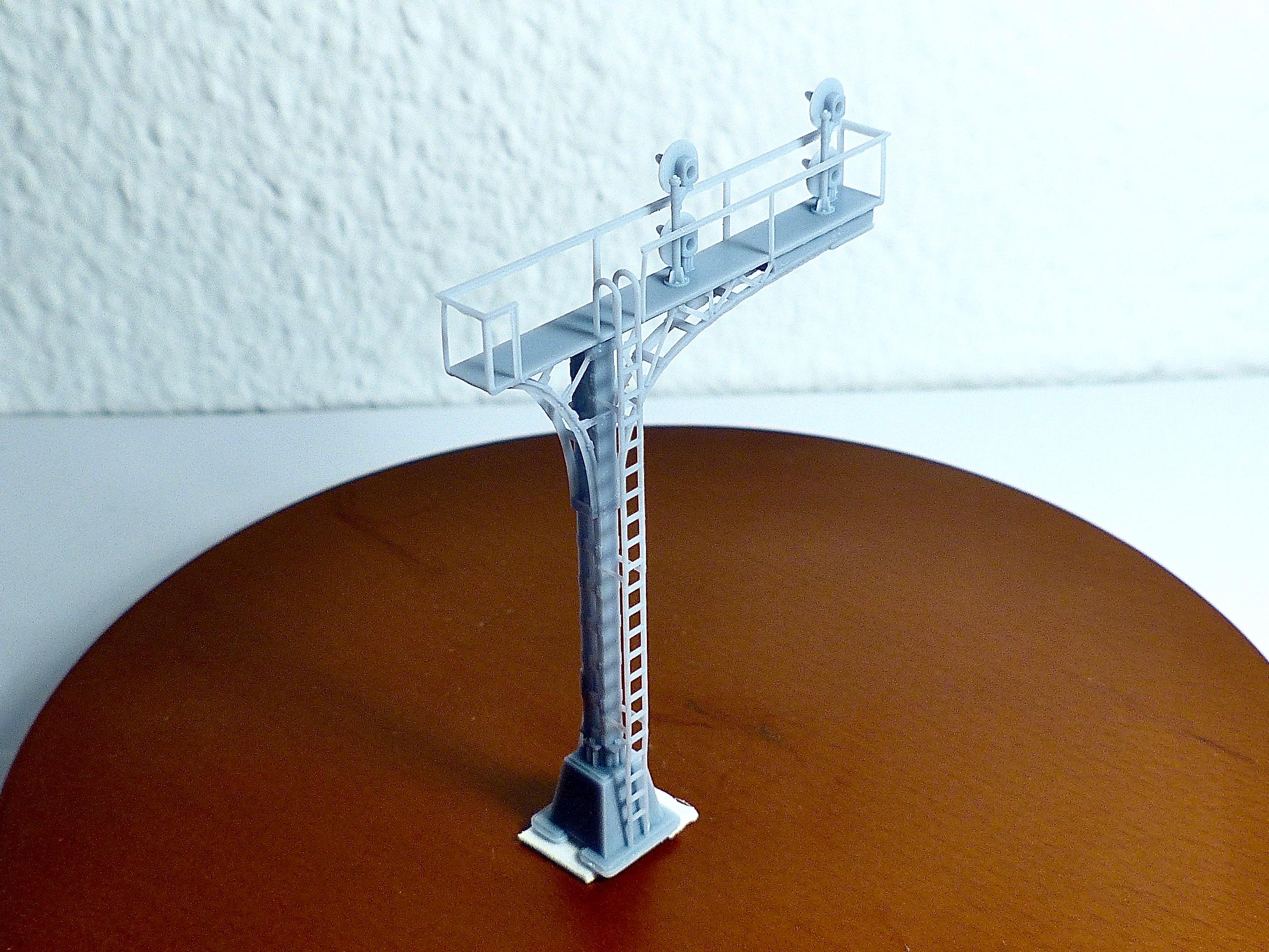 N Scale Railway Cantilever Signal Bridge - 1:160 Resin Model for ...