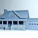 N Scale Cottage House With Interior Structure 1:160 for Diorama ...