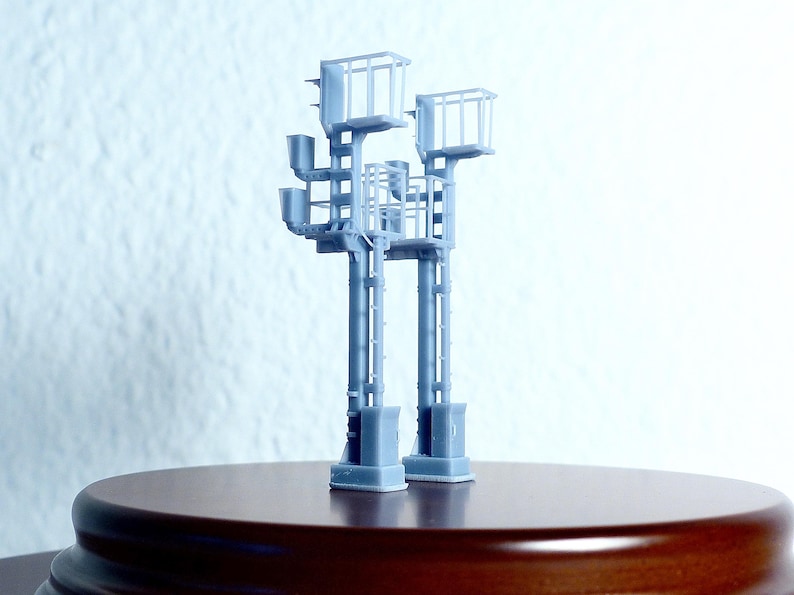 N Scale Railway Signal Mast (pack of 2) - 1:160 Diorama Kit - Building ...