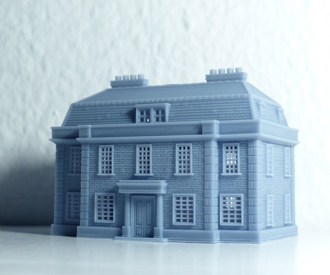 British N Scale Classic Georgian Style House - British N Scale 1:148 ...