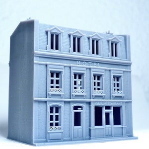 N Scale Hotel Restaurant - 1/160 for Diorama Modeling Kit - Building ...