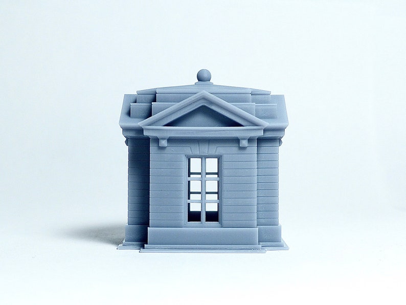 N Scale Guard Pavilion - 1:160 for Diorama Modeling Kit - Building#24c ...