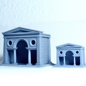 HO Scale Pavillon Garden Building - 1:87 for Diorama Modeling Kit ...