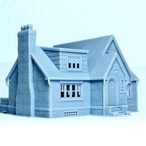 N Scale Brick Cottage - 1:160 for Diorama Modeling Kit - Building#30 - Etsy