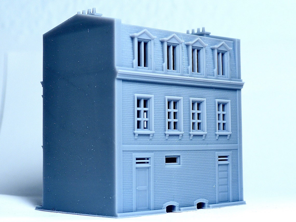 N Scale Hotel Restaurant 1/160 for Diorama Modeling Kit - Etsy