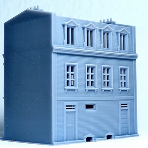 N Scale Hotel Restaurant - 1/160 for Diorama Modeling Kit - Building ...
