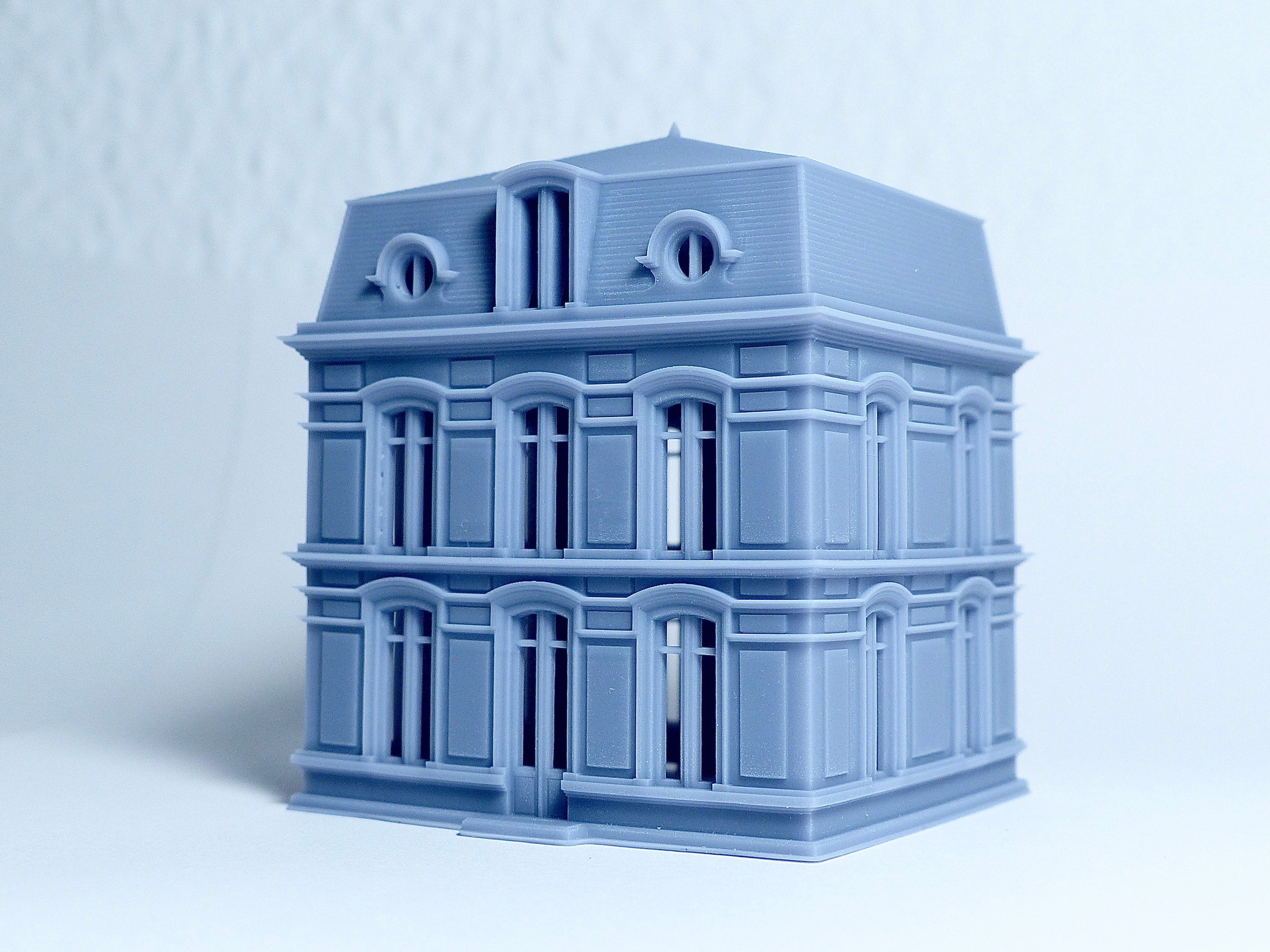 Classic French House N Scale Modeling Kit for Dioramas - Etsy