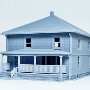 N Scale Cottage House With Interior Structure - 1:160 for Diorama ...