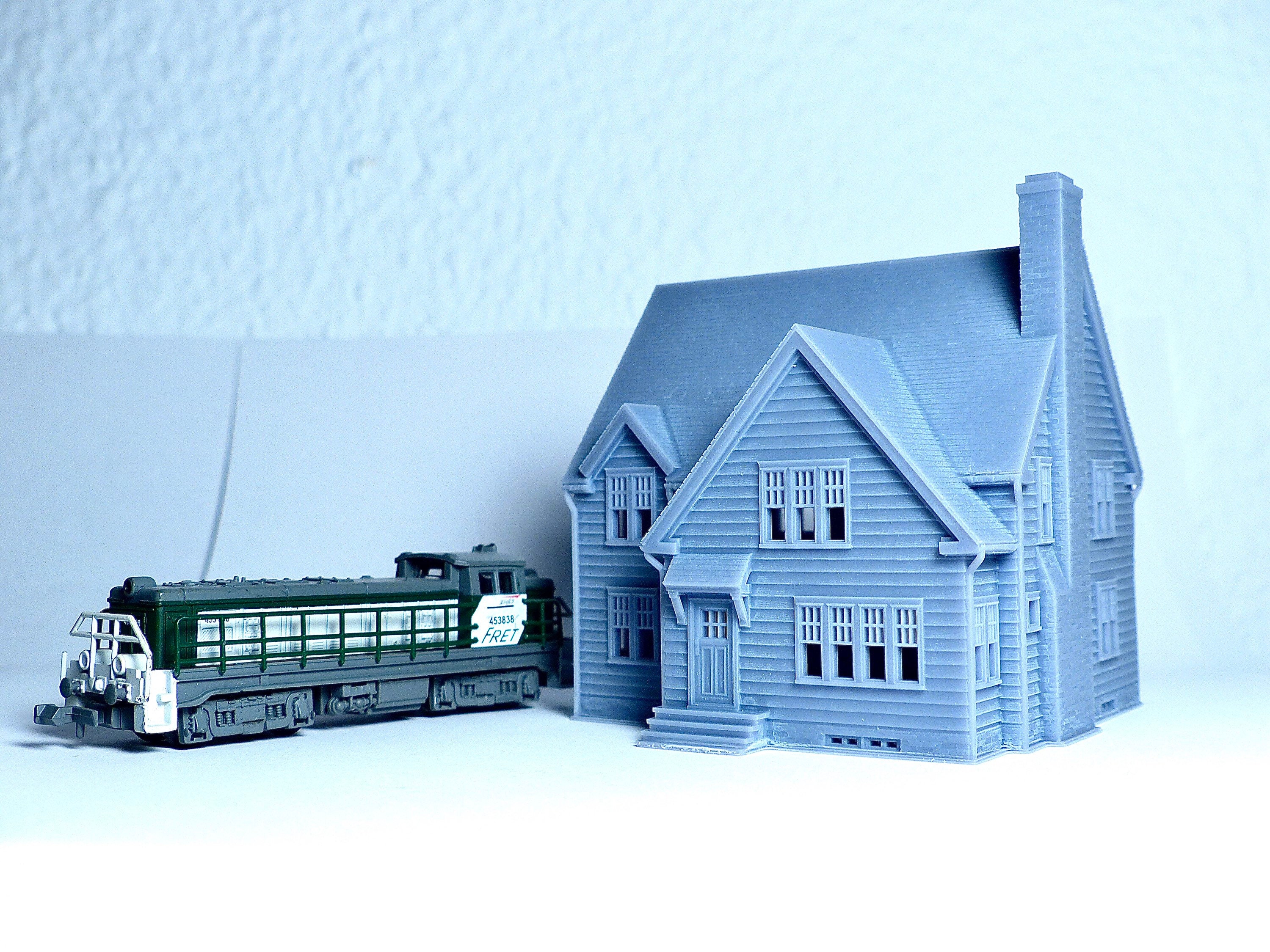 N Scale Cape Cod Style House 1:160 for Diorama Modeling Kit - Etsy