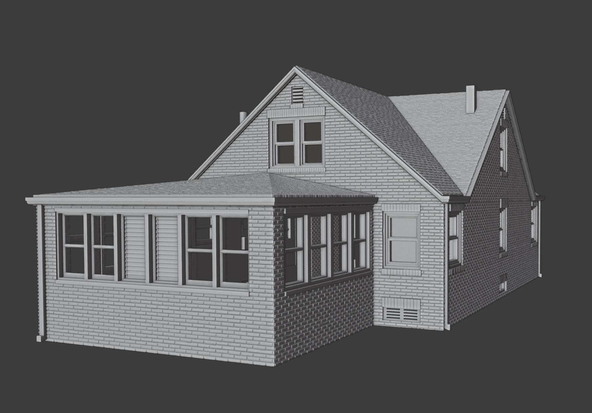 N Scale Cape Cod Style House 1:160 for Diorama Modeling Kit - Etsy