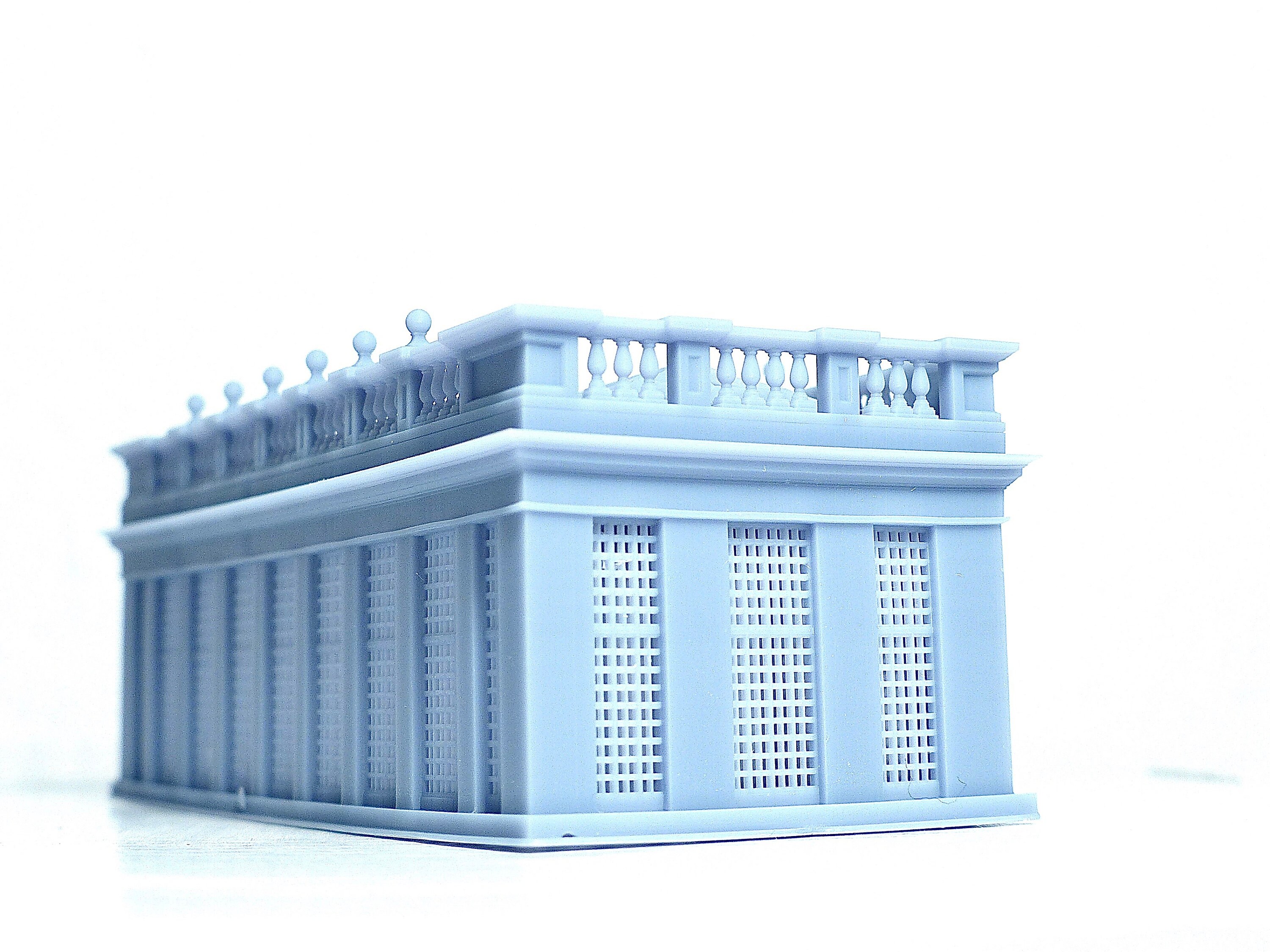 Orangerie building N scale 1:160 for diorama modeling kit | Etsy