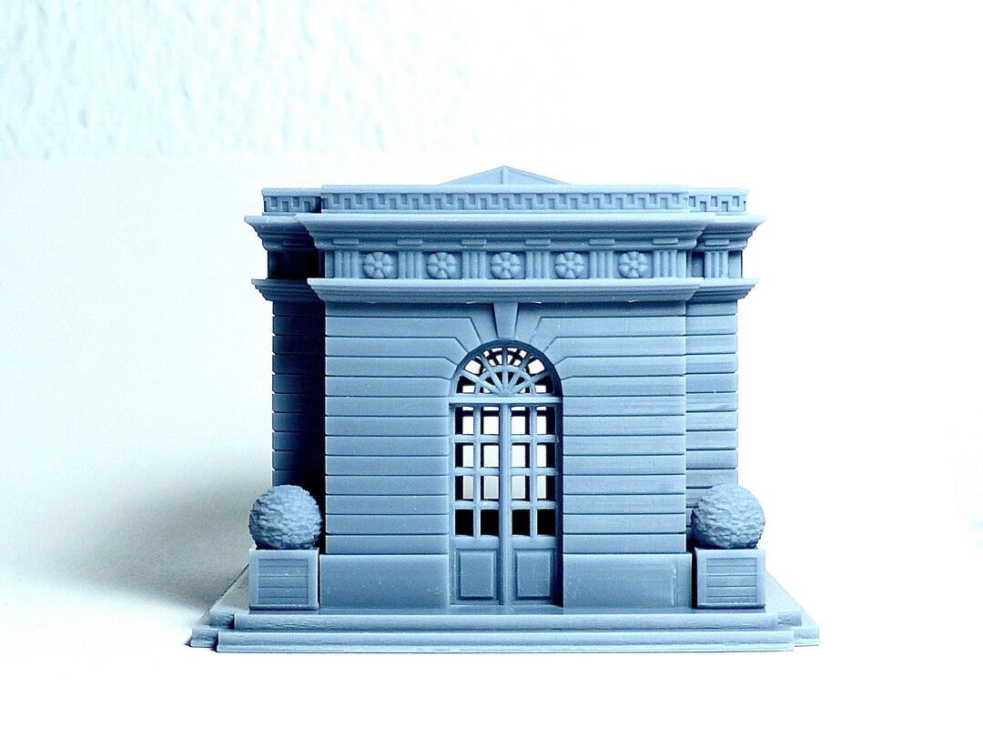 HO Scale Classic Pavilion Building - 1:87 for Diorama Modeling Kit ...