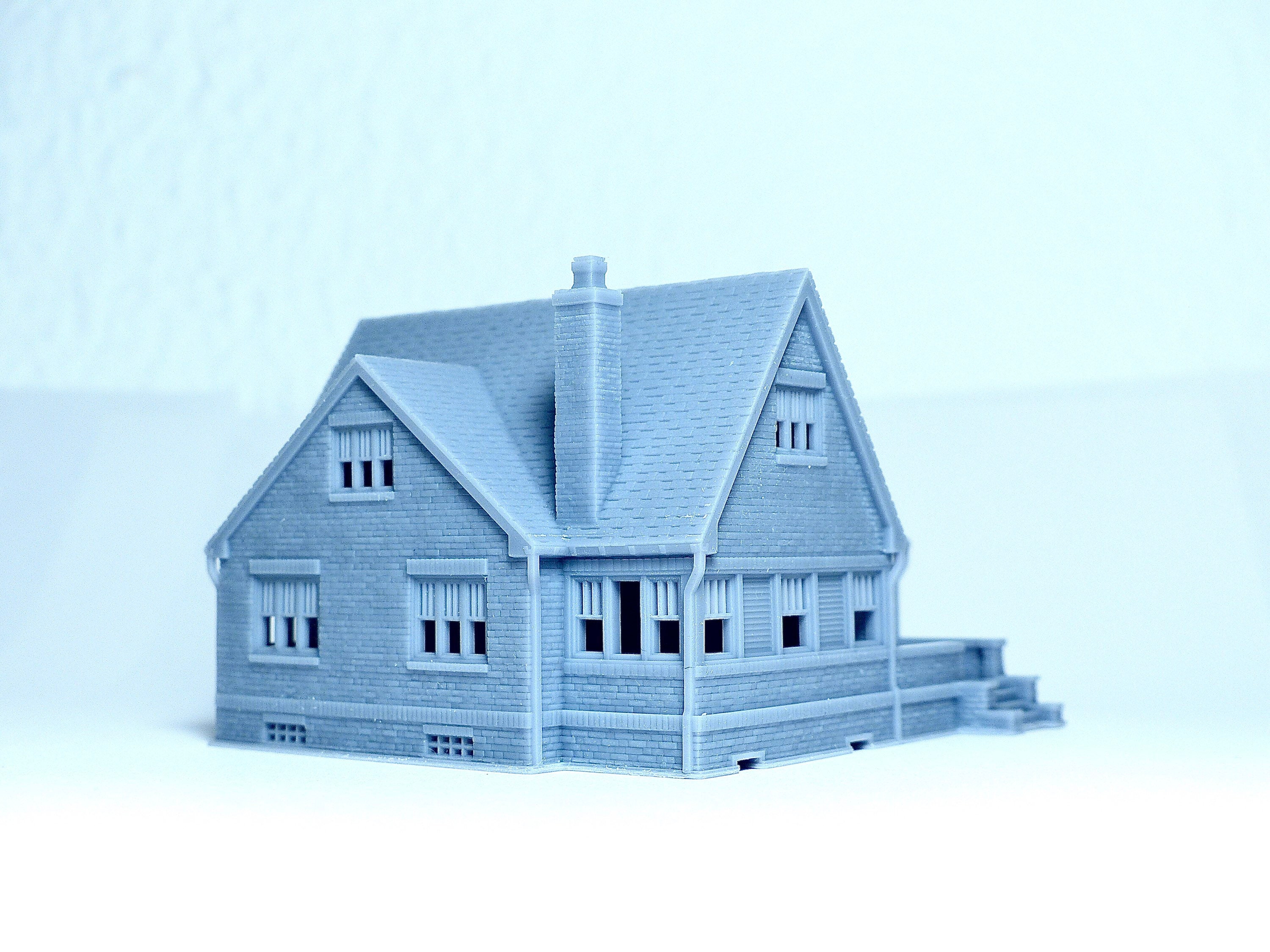 N Scale Brick Cottage 1:160 for Diorama Modeling Kit Building30 - Etsy