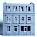 N Scale Hotel Restaurant - 1/160 for Diorama Modeling Kit - Building ...