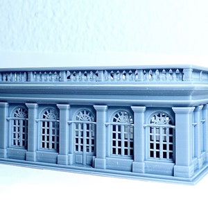 HO Scale Pavilion Building - 1:87 for Diorama Modeling Kit - Building ...