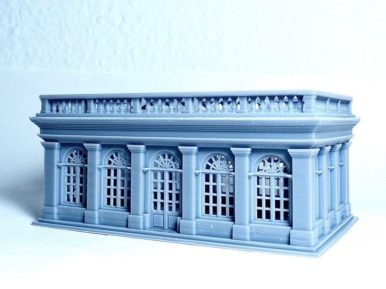 HO Scale Pavilion Building 1:87 for Diorama Modeling Kit - Etsy