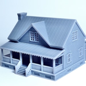 N Scale Cottage House - 1:160 for Diorama Modeling Kit - Building#29d ...