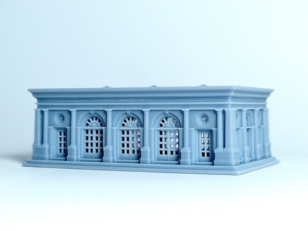 Z Scale Pavilion Building - 1:220 for Diorama Modeling Kit - Building ...