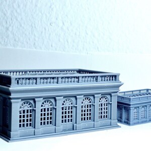 HO Scale Pavilion Building - 1:87 for Diorama Modeling Kit - Building ...