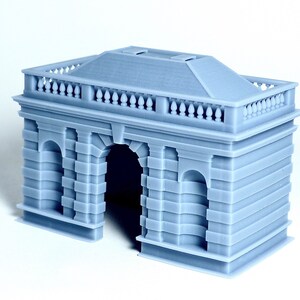 HO Scale French Style Pavilion Building - 1:87 for Diorama Modeling Kit ...