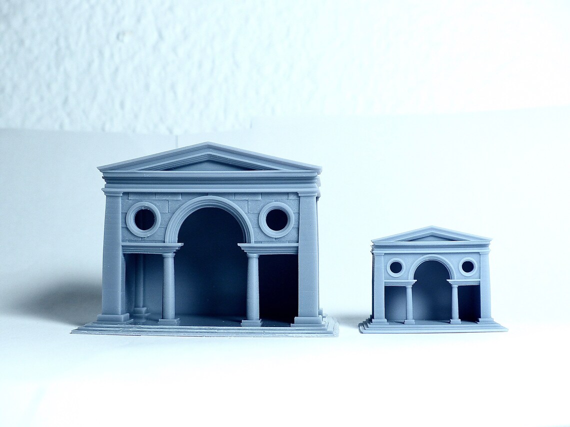 HO Scale Pavillon Garden Building 1:87 for Diorama Modeling - Etsy