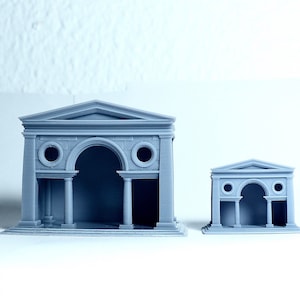 HO Scale Pavillon Garden Building - 1:87 for Diorama Modeling Kit ...