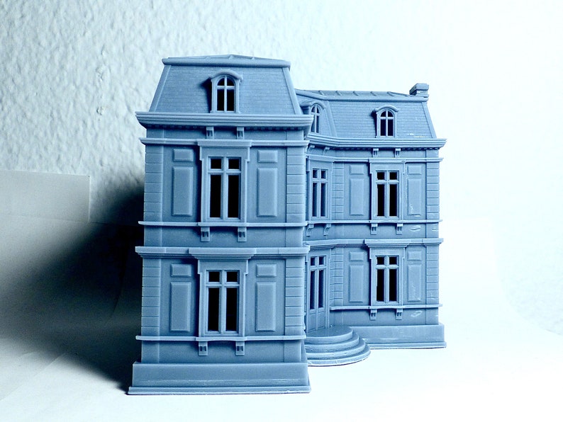 HO Scale Traditional French House - 1:87 for Diorama Modeling Kit ...