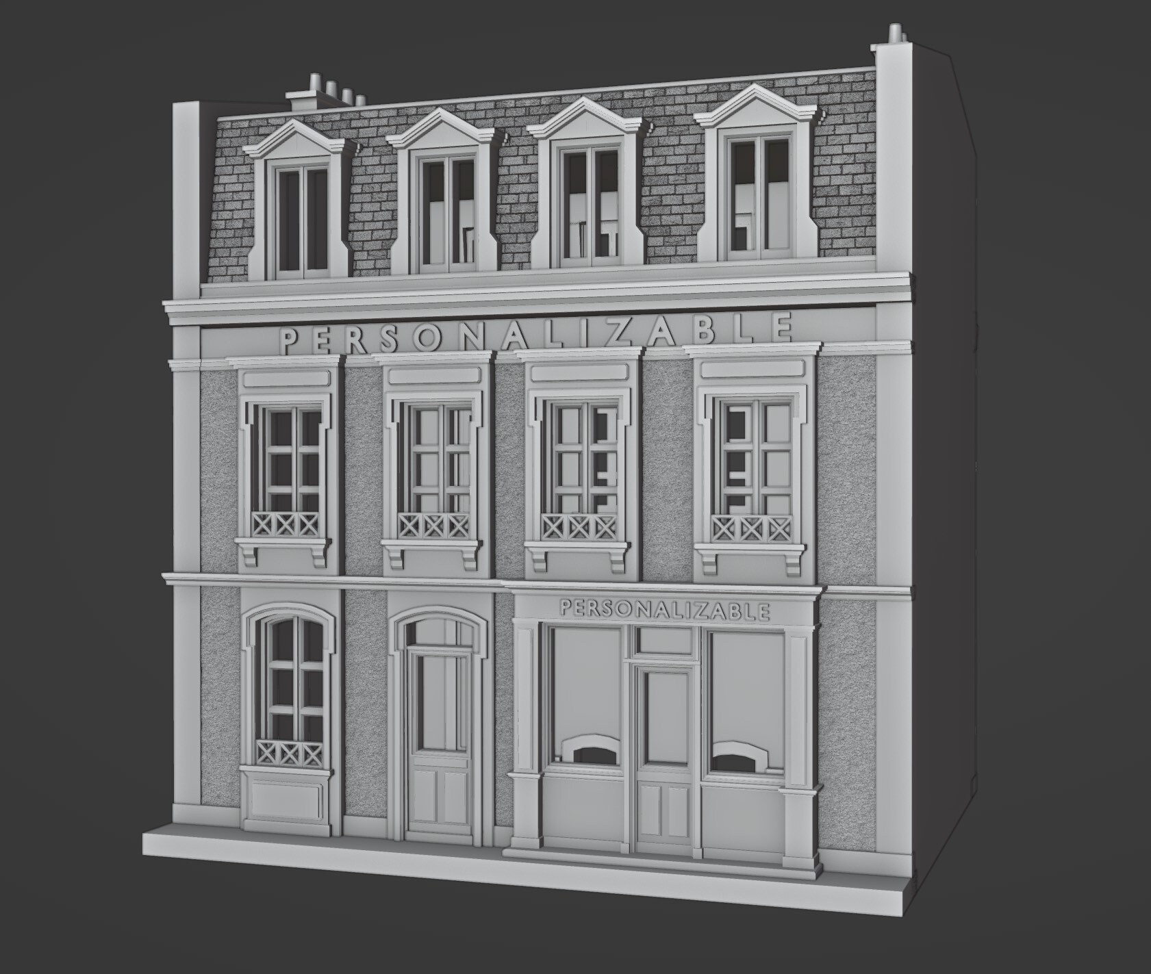 N Scale Hotel Restaurant 1/160 for Diorama Modeling Kit - Etsy