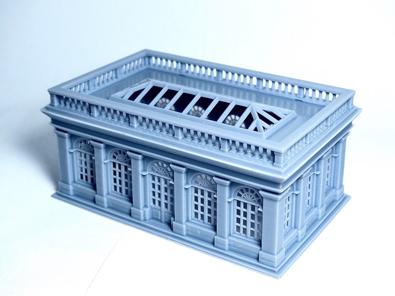 HO Scale Pavilion Building 1:87 for Diorama Modeling Kit - Etsy