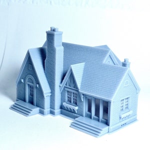 N Scale Brick Cottage - 1:160 for Diorama Modeling Kit - Building#30b ...