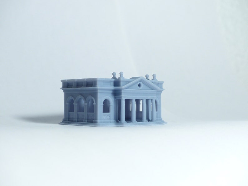 Classic Garden Building - N Scale 1:160 for Diorama Modeling Kit ...