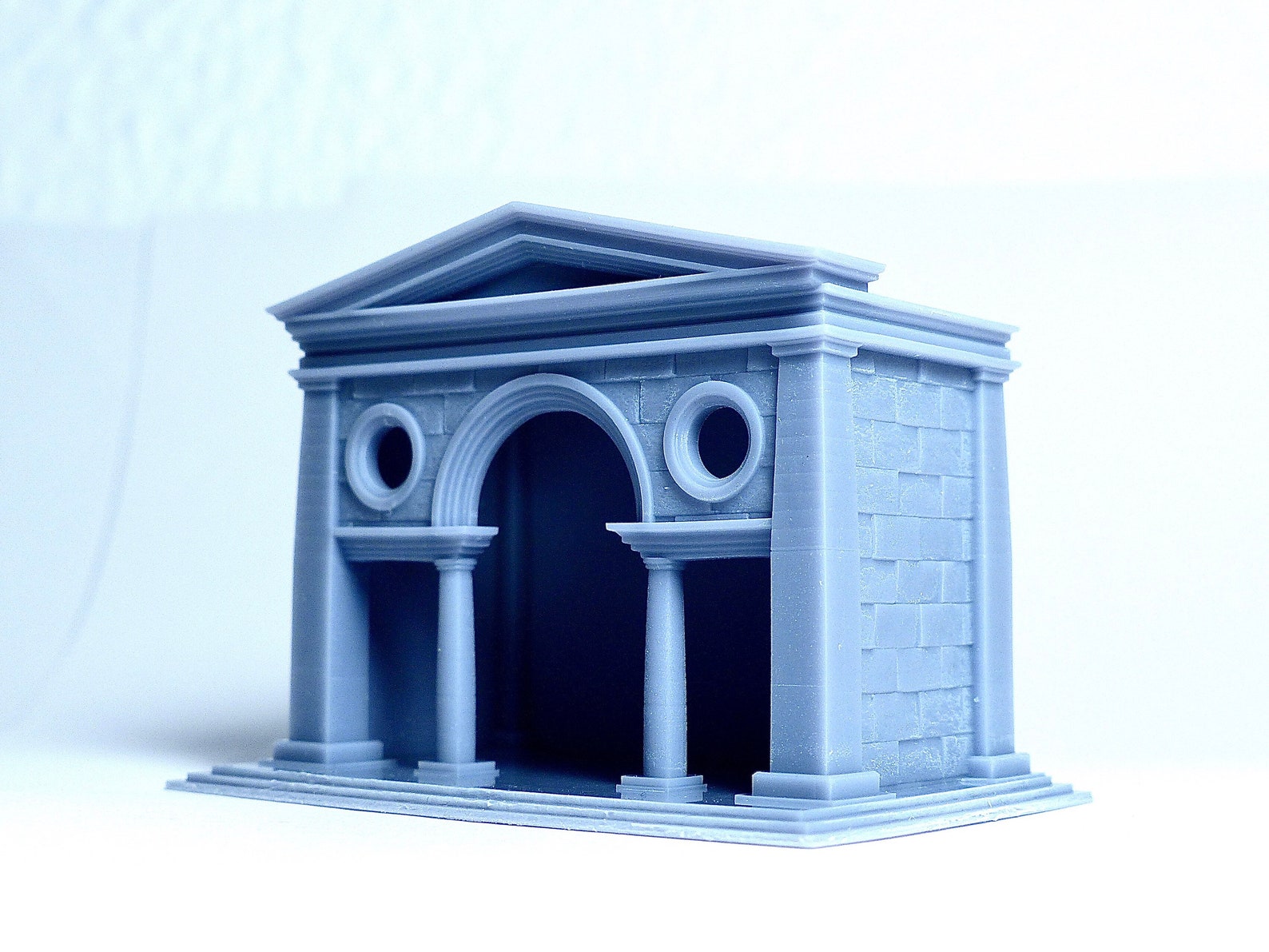 HO Scale Pavillon Garden Building - 1:87 for Diorama Modeling Kit ...