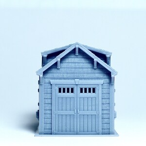 N Scale Garden Shed Craftsman Style - 1:160 for Diorama Modeling Kit ...