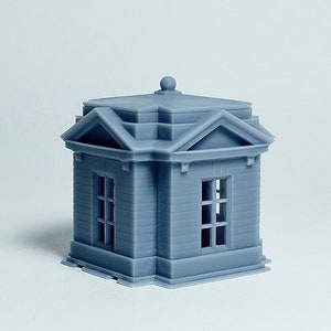 N Scale Guard Pavilion - 1:160 for Diorama Modeling Kit - Building#24c ...