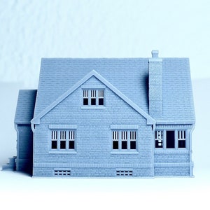 N Scale Brick Cottage - 1:160 for Diorama Modeling Kit - Building#30 - Etsy