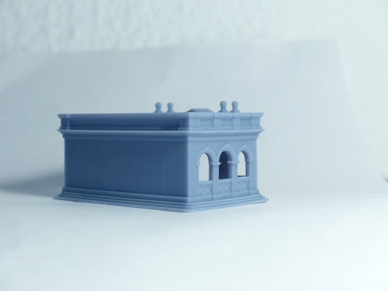 Classic Garden Building - N Scale 1:160 for Diorama Modeling Kit ...