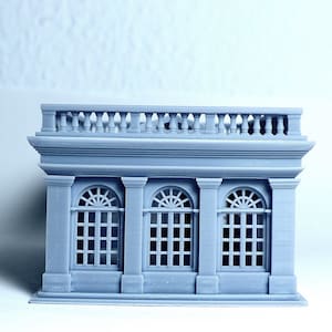 HO Scale Pavilion Building - 1:87 for Diorama Modeling Kit - Building ...