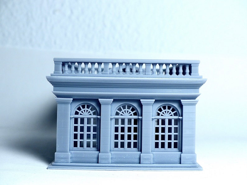 HO Scale Pavilion Building 1:87 for Diorama Modeling Kit - Etsy