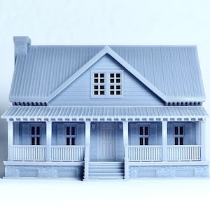 N Scale Cottage House - 1:160 for Diorama Modeling Kit - Building#29d ...