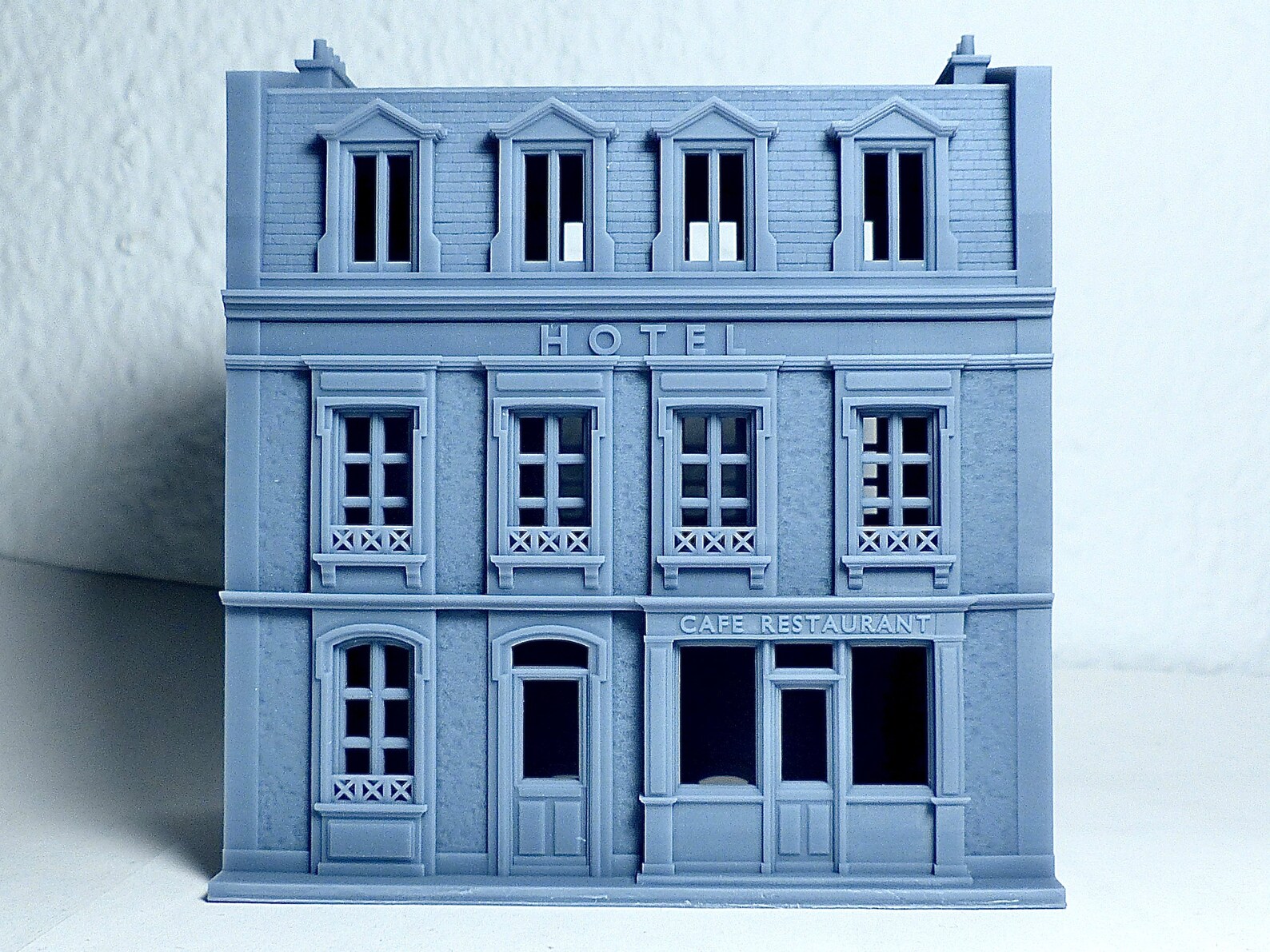 HO Scale Hotel Restaurant - 1:87 for Diorama Modeling Kit - Building ...