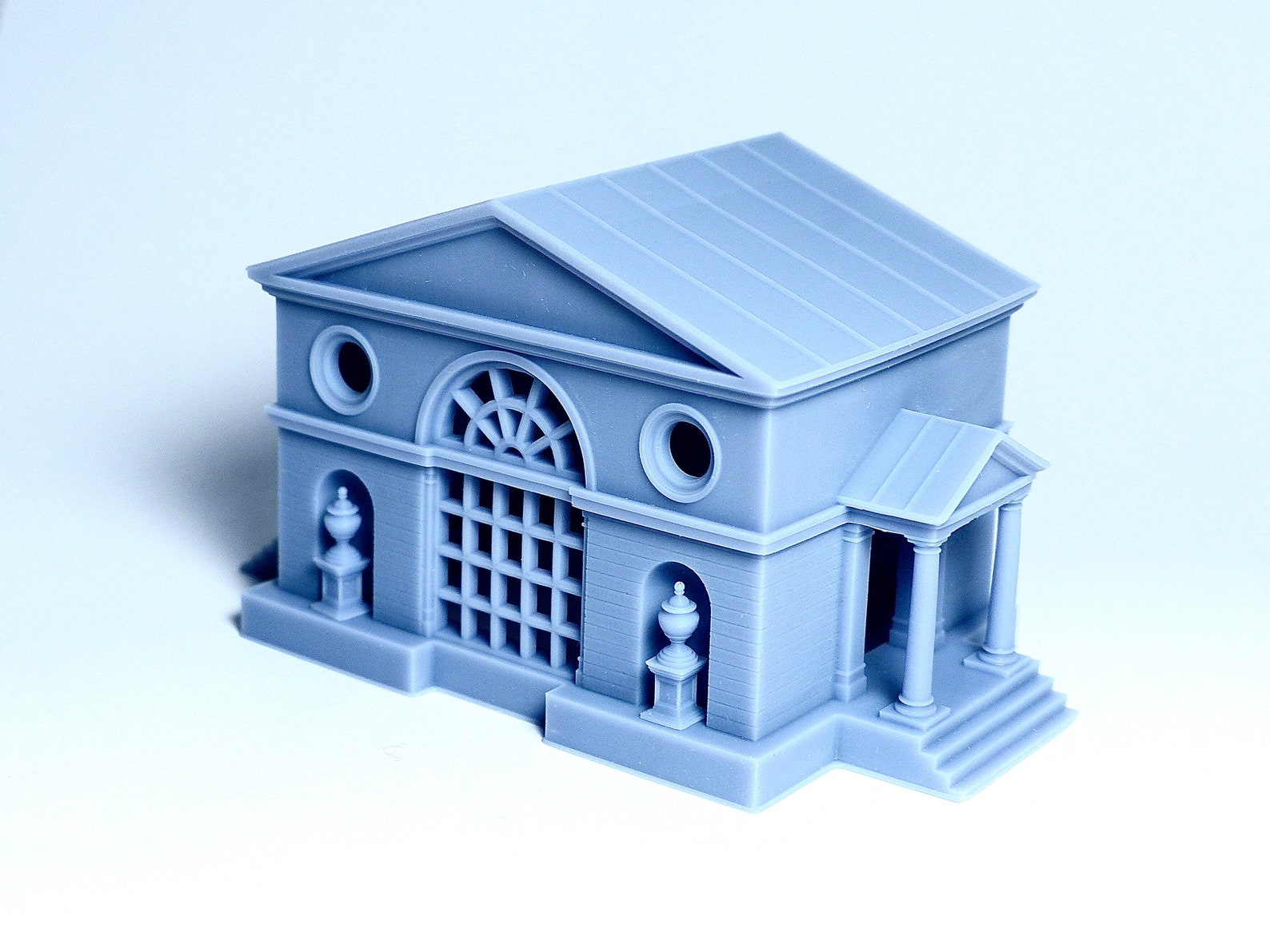 N Scale Temple-like Pavilion House 1:160 for Diorama - Etsy