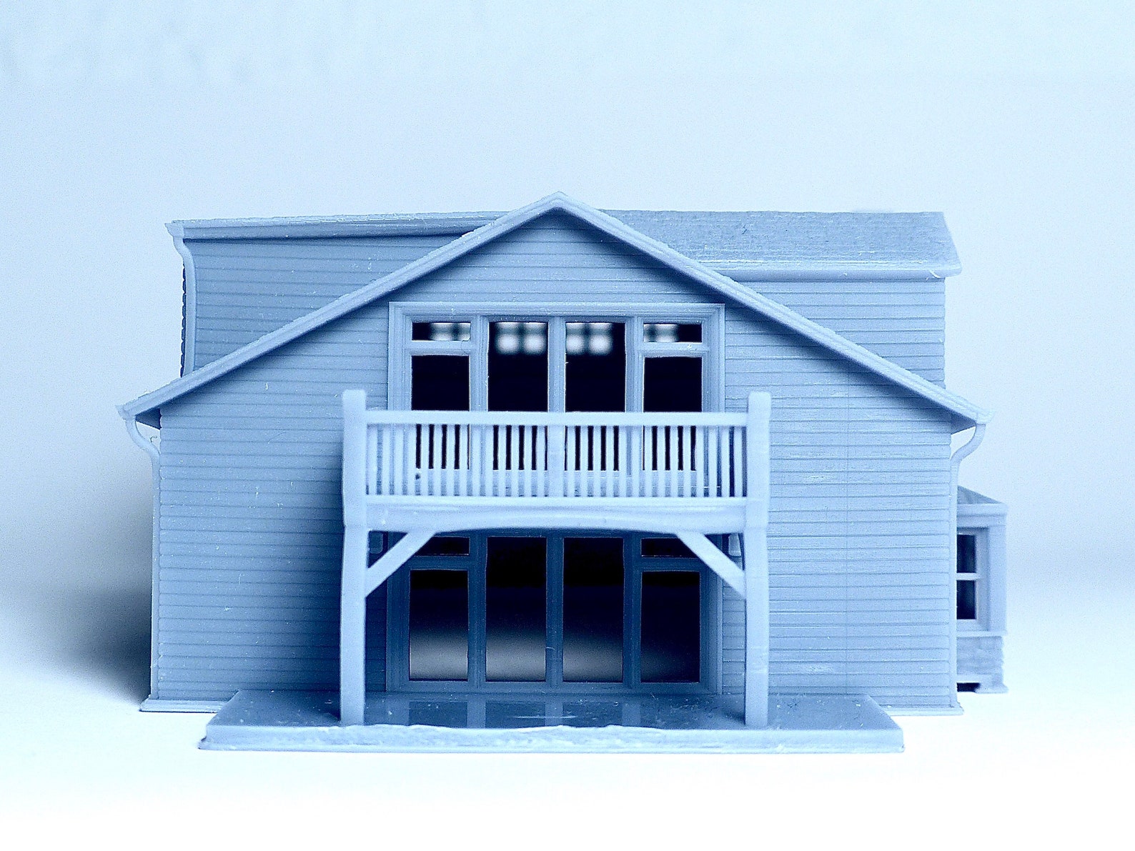 N Scale Farmhouse Style House - 1:160 for Diorama Modeling Kit ...